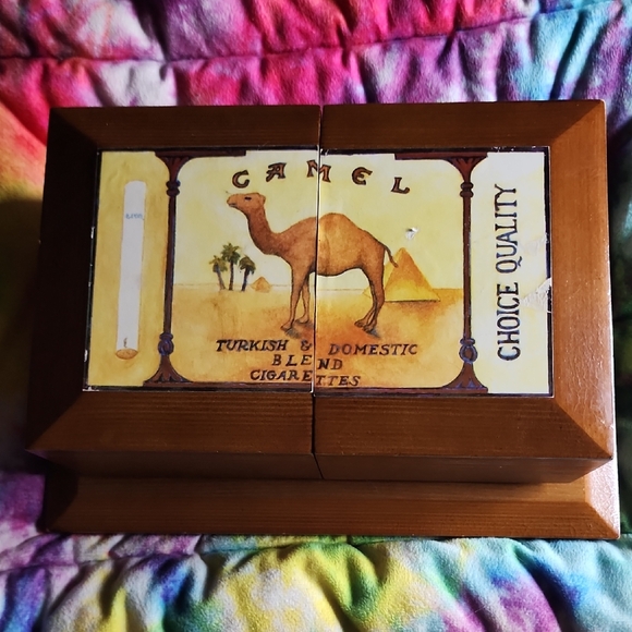 Camel | Storage & Organization | Vintage Camel Cigarette Fold Out ...